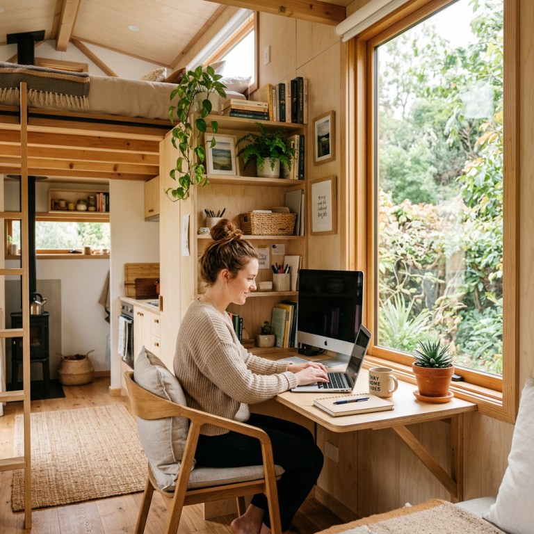 10 Tiny Home Office Ideas That Maximize Productivity and Space – Less ...